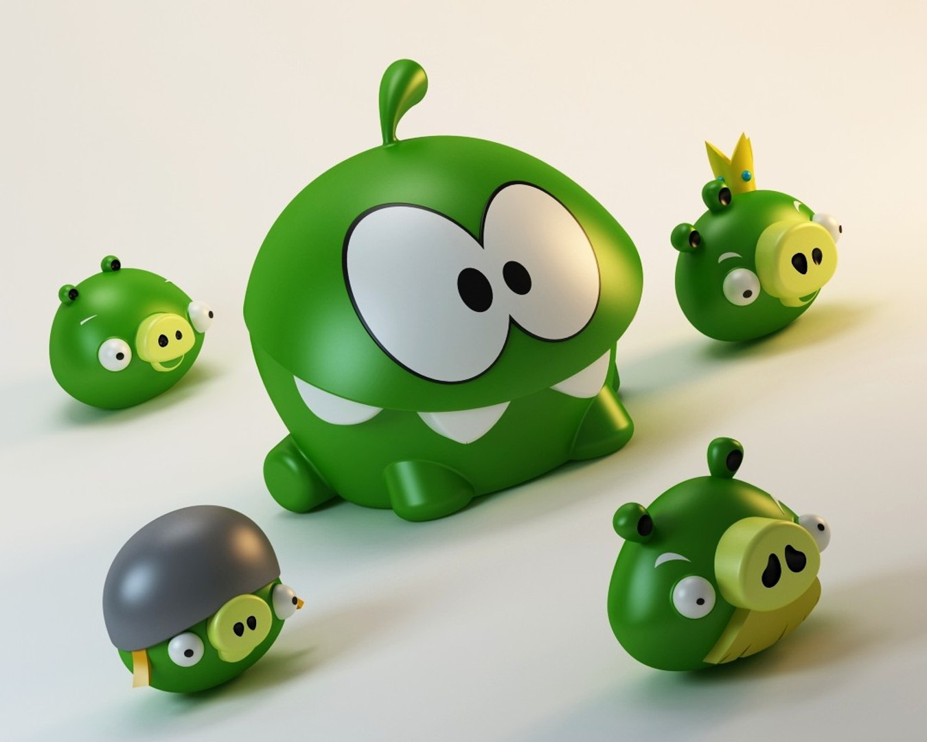 Angry Birds Pack 3d Model