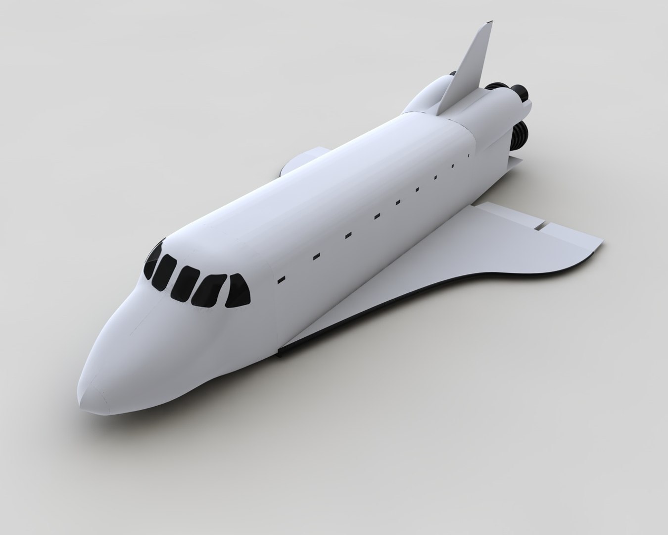 Space Shuttle Columbia 3d Model