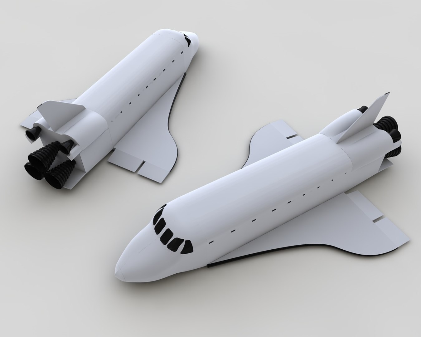 Space Shuttle Columbia 3d Model