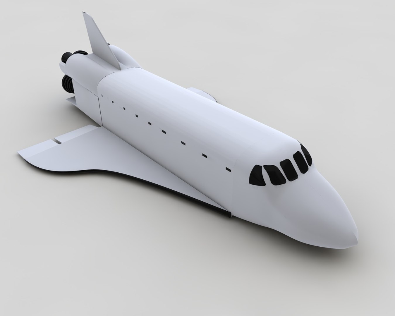 Space Shuttle Columbia 3d Model