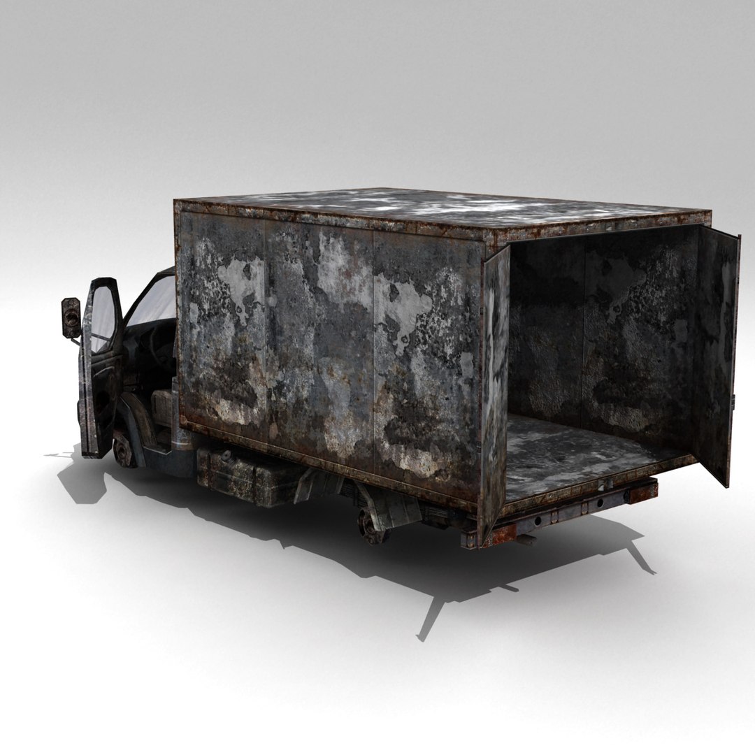 3d model car qaz 3302-qazel