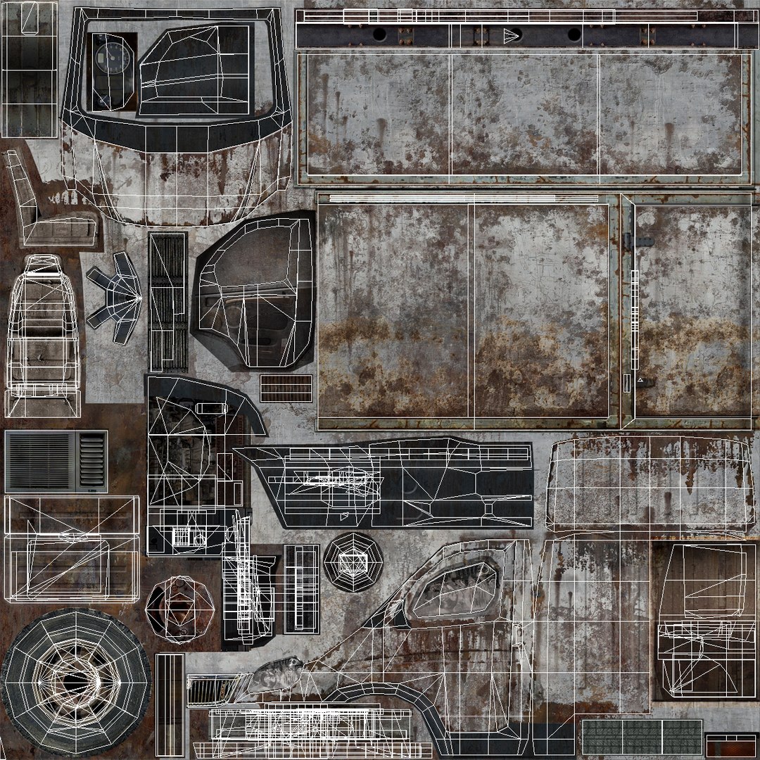 3d model car qaz 3302-qazel