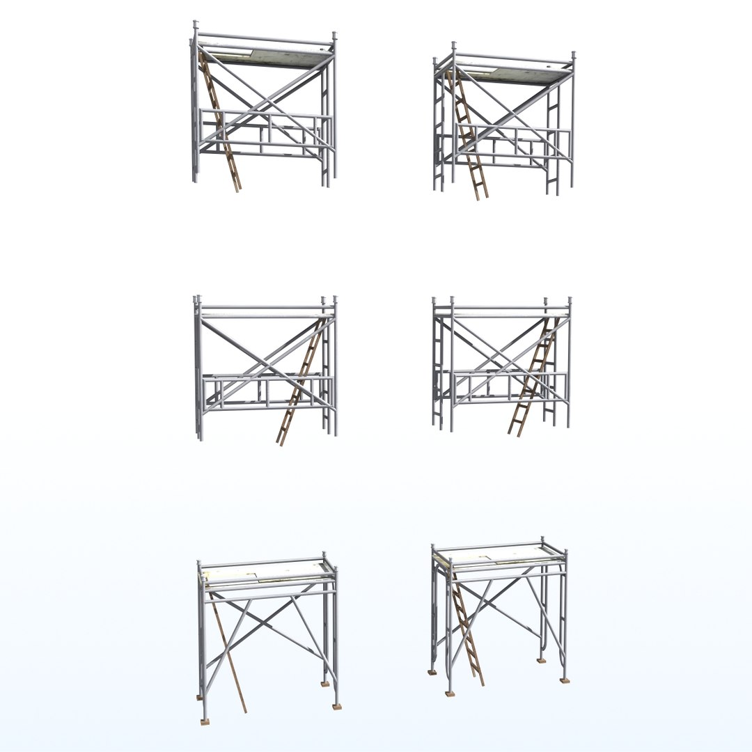 Scaffold Modular 3d Model