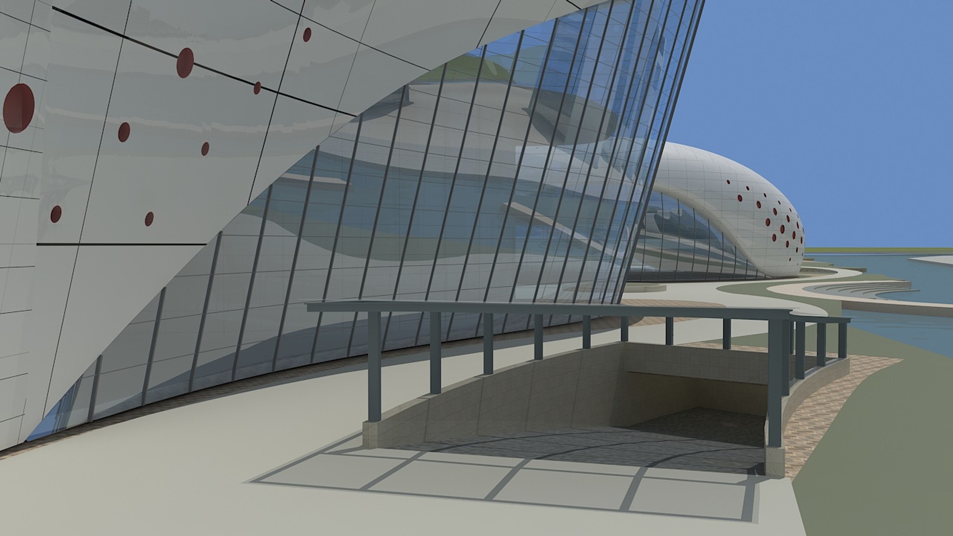 3D Museum 3 Model - TurboSquid 2074813