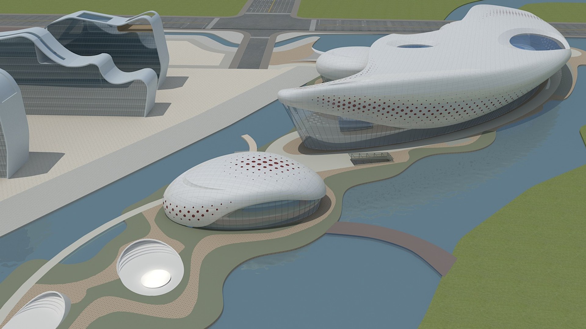 3D Museum 3 Model - TurboSquid 2074813