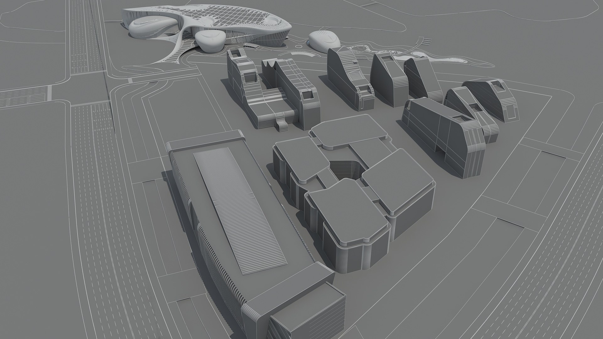 3D Museum 3 Model - TurboSquid 2074813