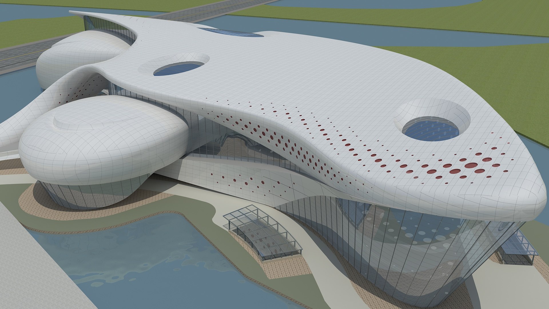3D Museum 3 Model - TurboSquid 2074813