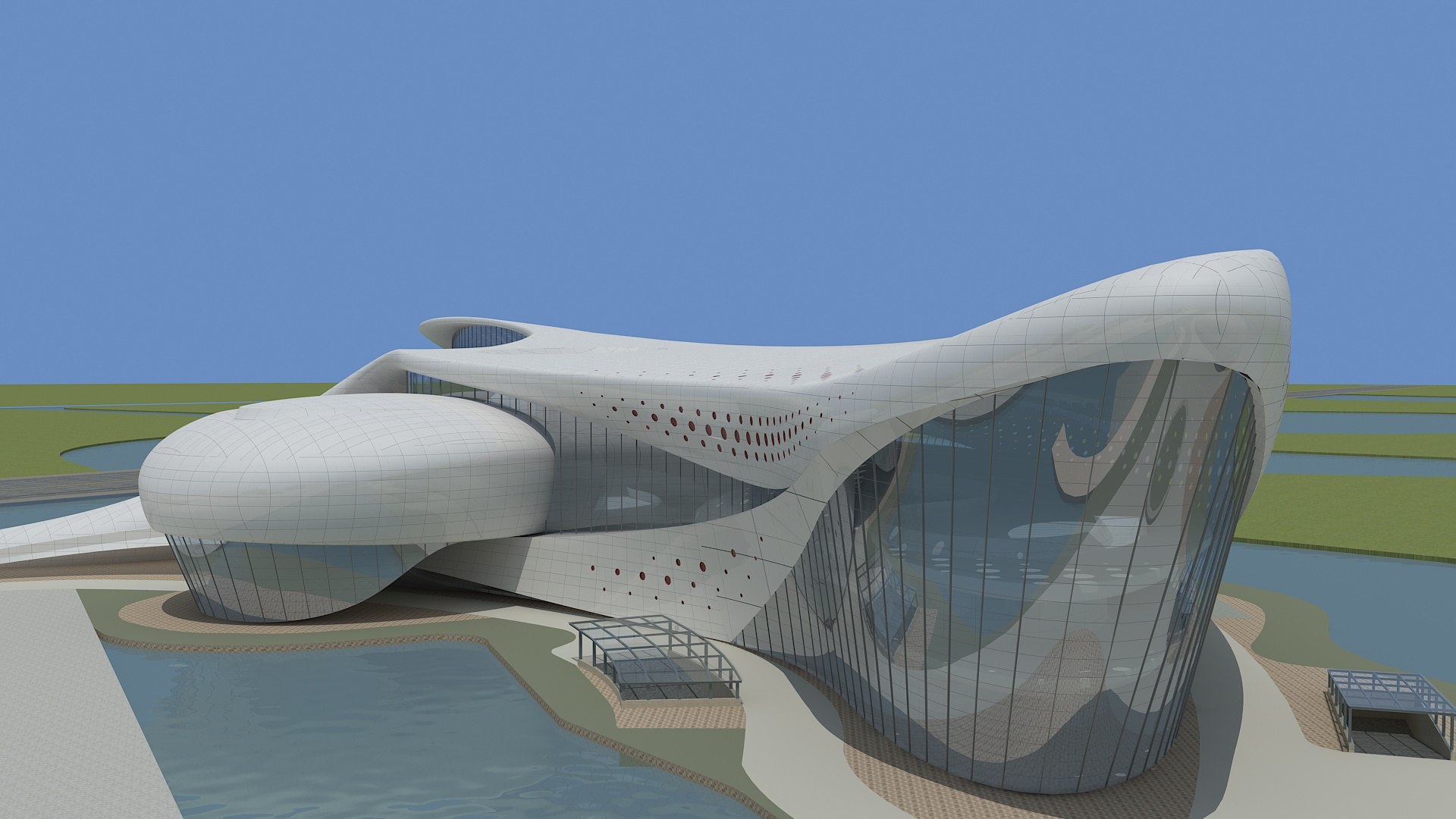 3D Museum 3 Model - TurboSquid 2074813