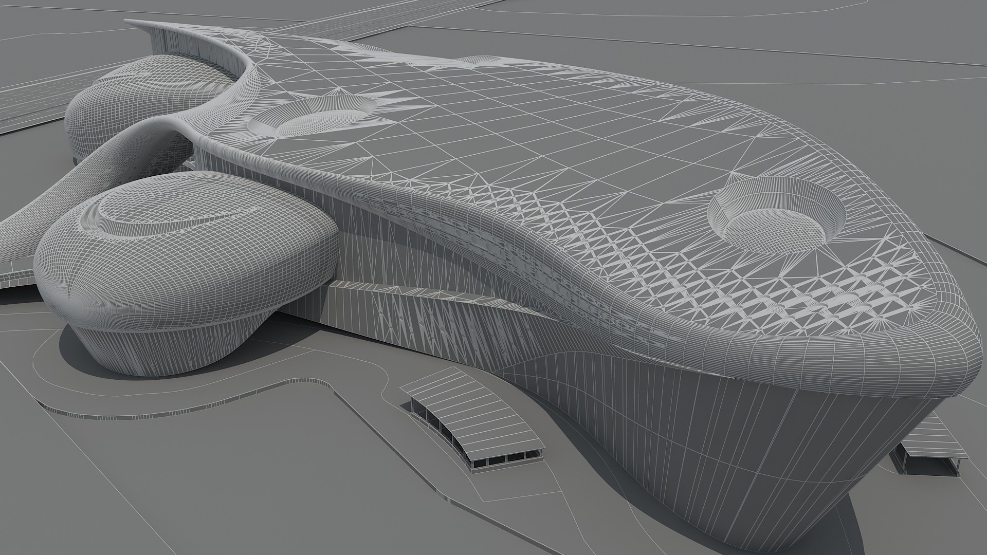 3D Museum 3 Model - TurboSquid 2074813