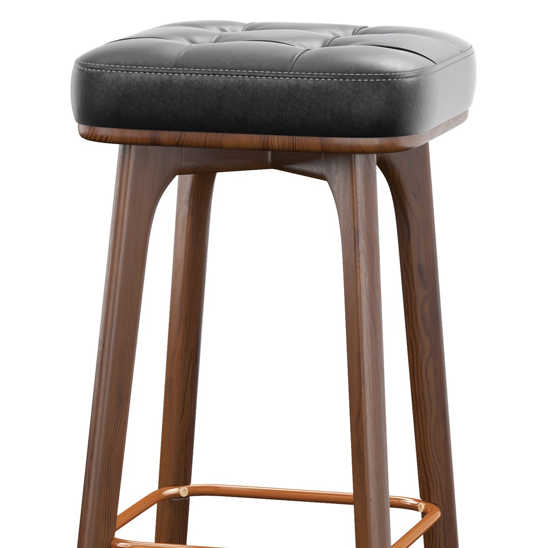 Cult Furniture Winchester Bar Stool 3D Model - TurboSquid 2173623