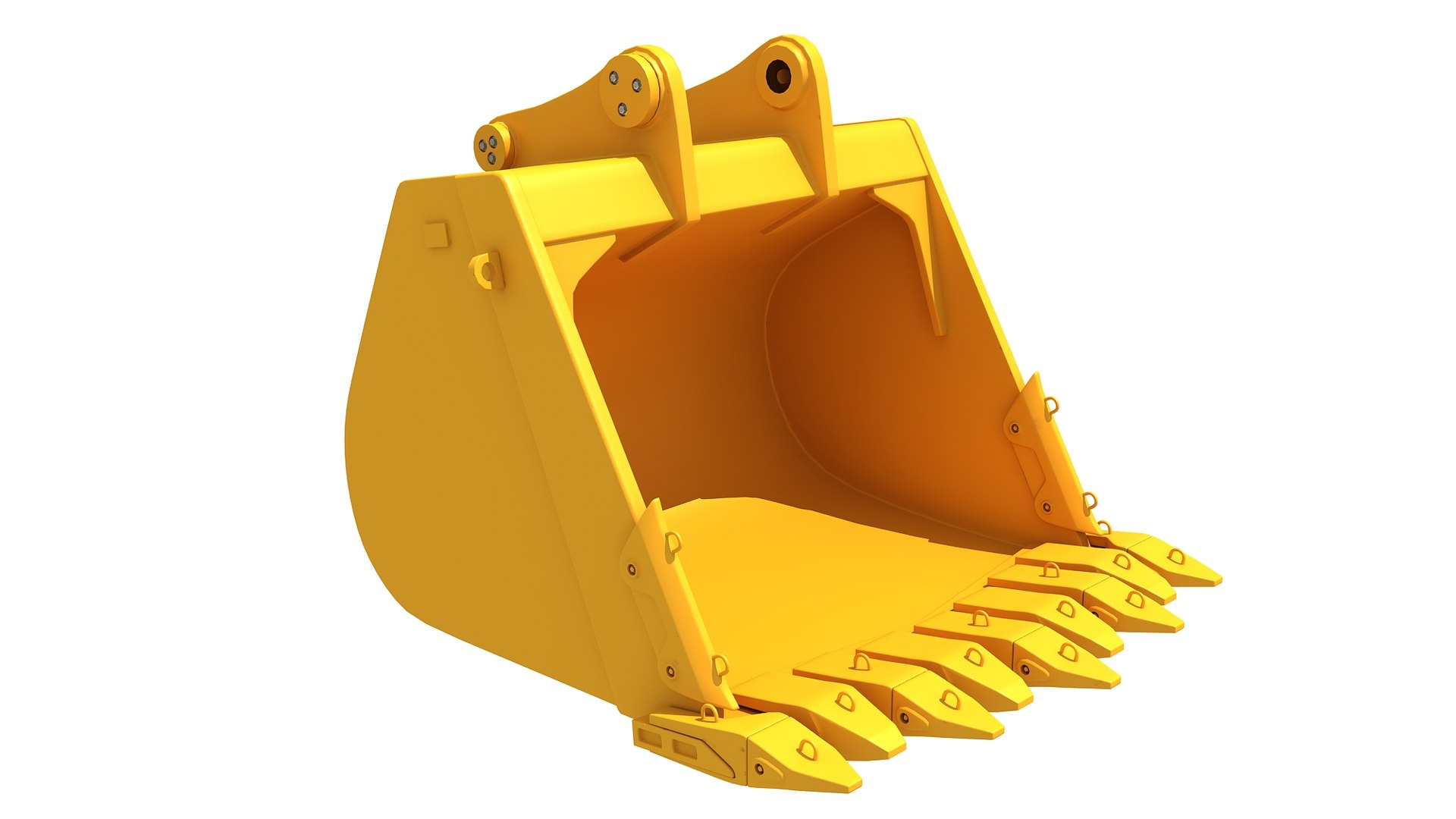 Excavator Bucket 3D Model - TurboSquid 1591186