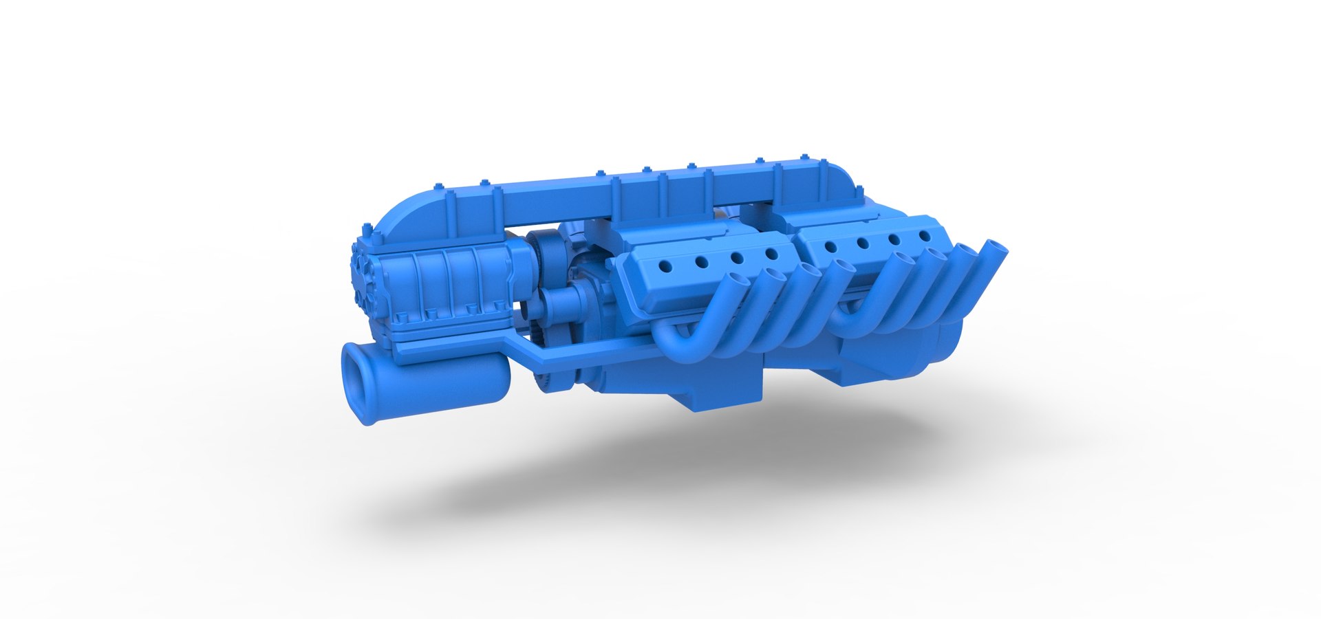 Diecast Engine 2 V8 Version 3 Scale 1 To 25 Model - TurboSquid 2073004