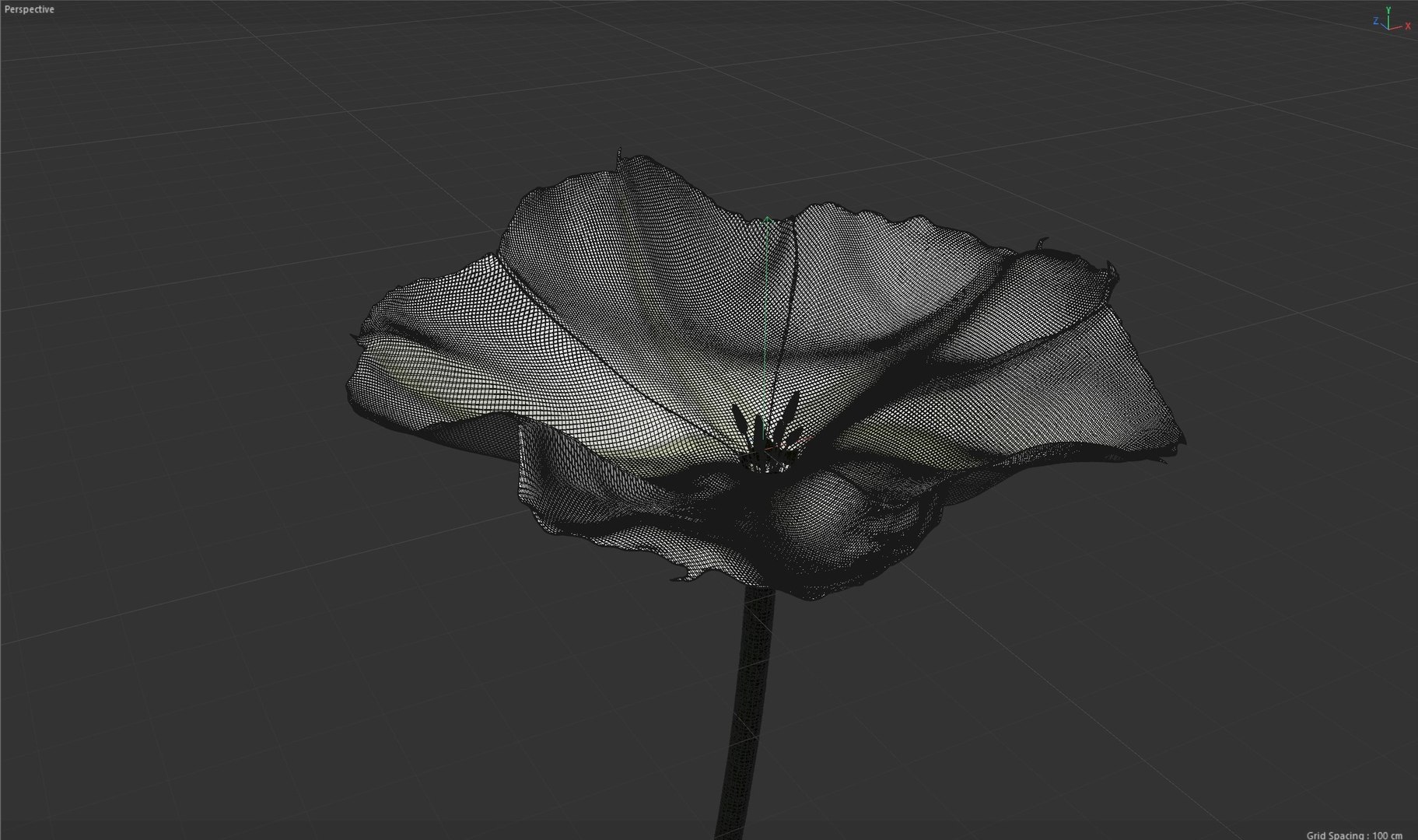 MoonFlower Ipomoea Alba Model - TurboSquid 1895394