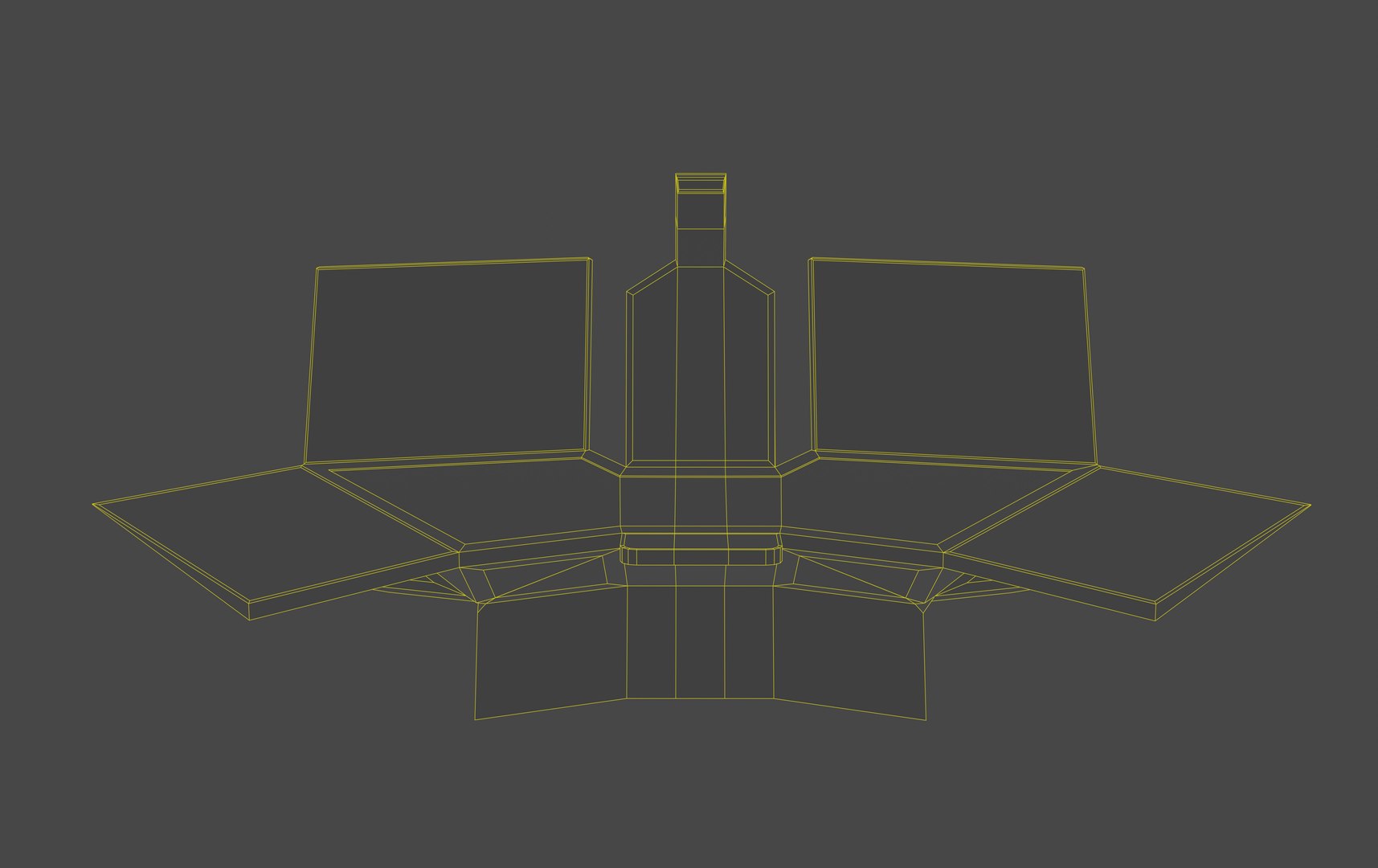 3D Pilot sci-fi table model - TurboSquid 1953054