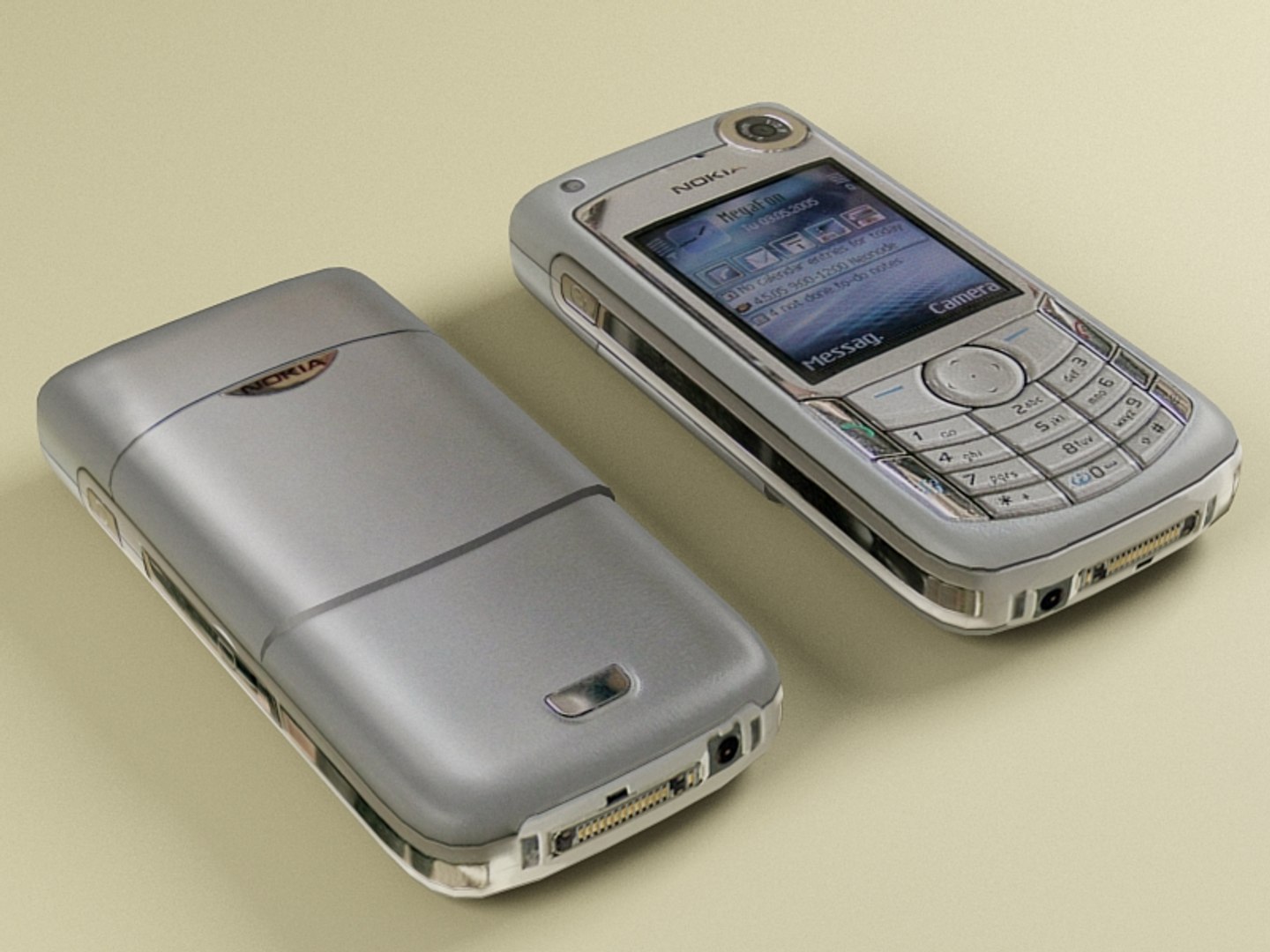 3ds Max Nokia 6680 Modelled
