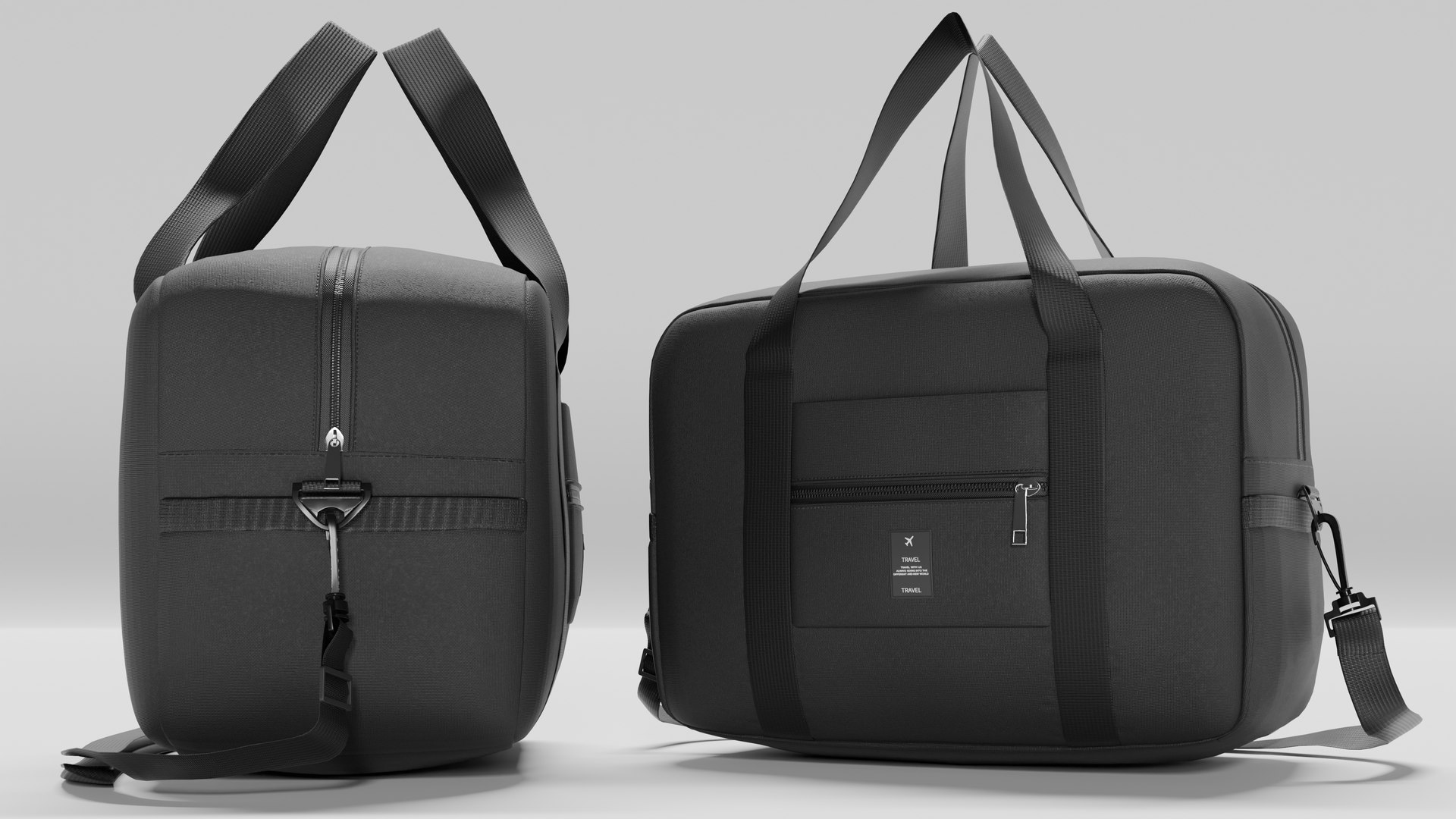 Travel Bag 3D Model - TurboSquid 2240531