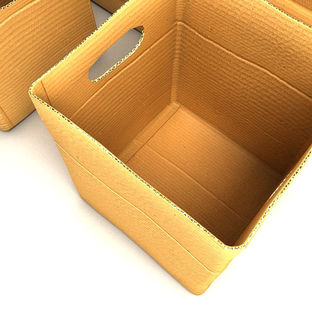 3ds max paper box
