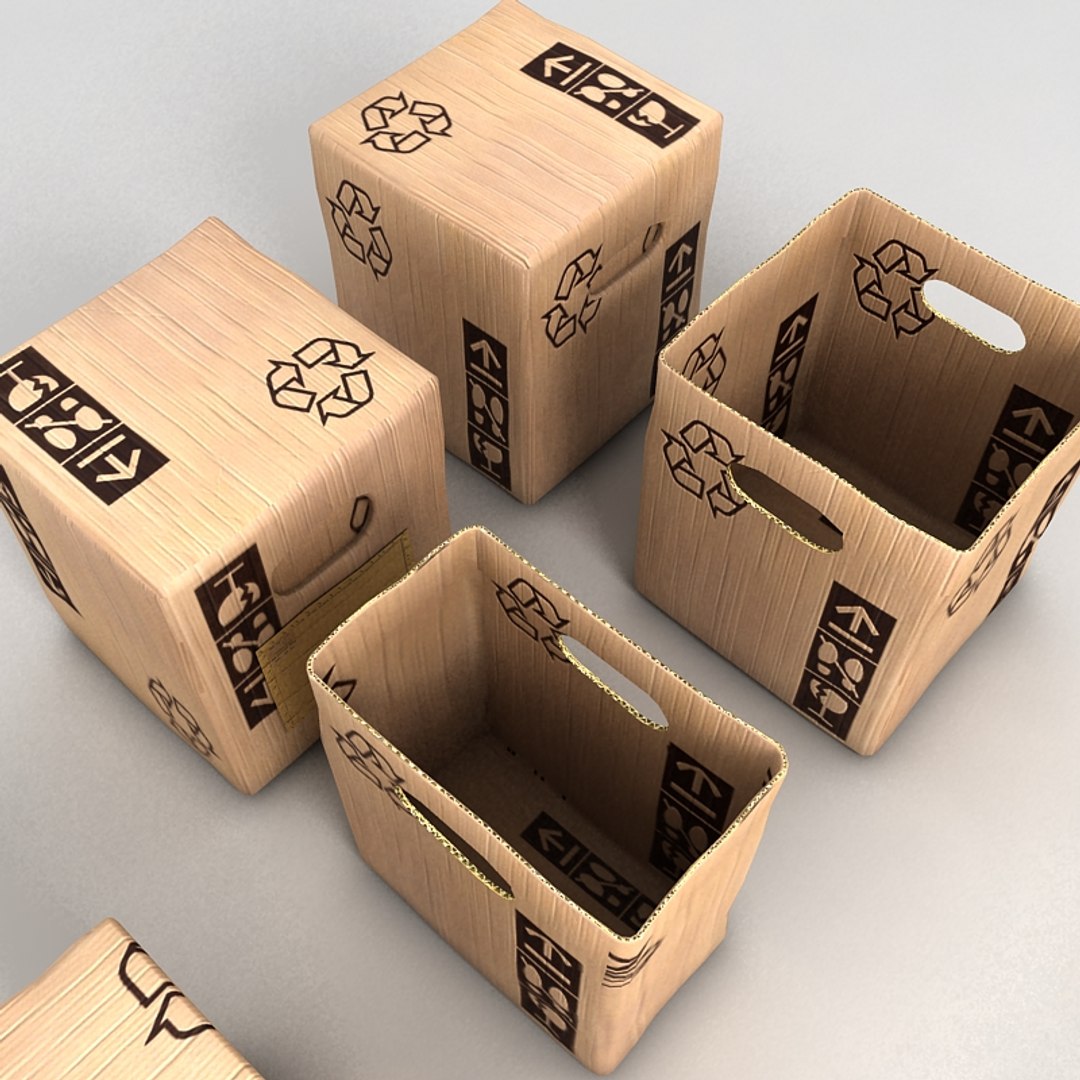 3ds max paper box