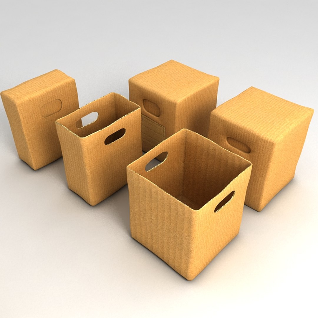 3ds max paper box