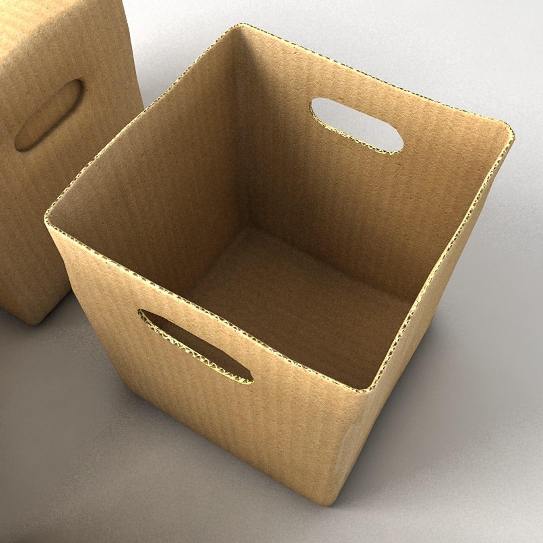 3ds max paper box