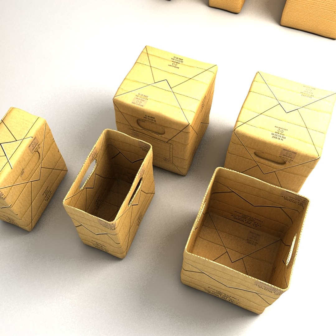 3ds max paper box