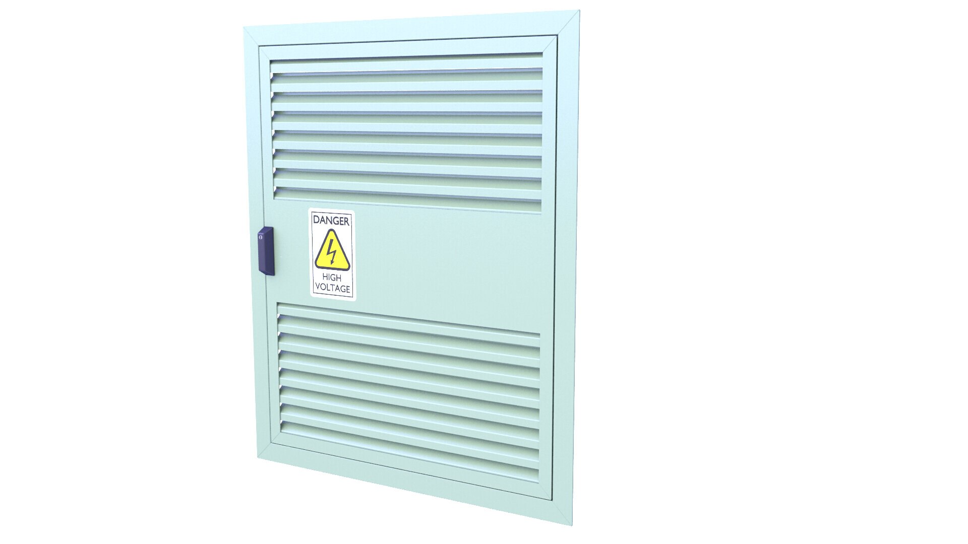 Industrial Substation Door 1 3D - TurboSquid 2096191