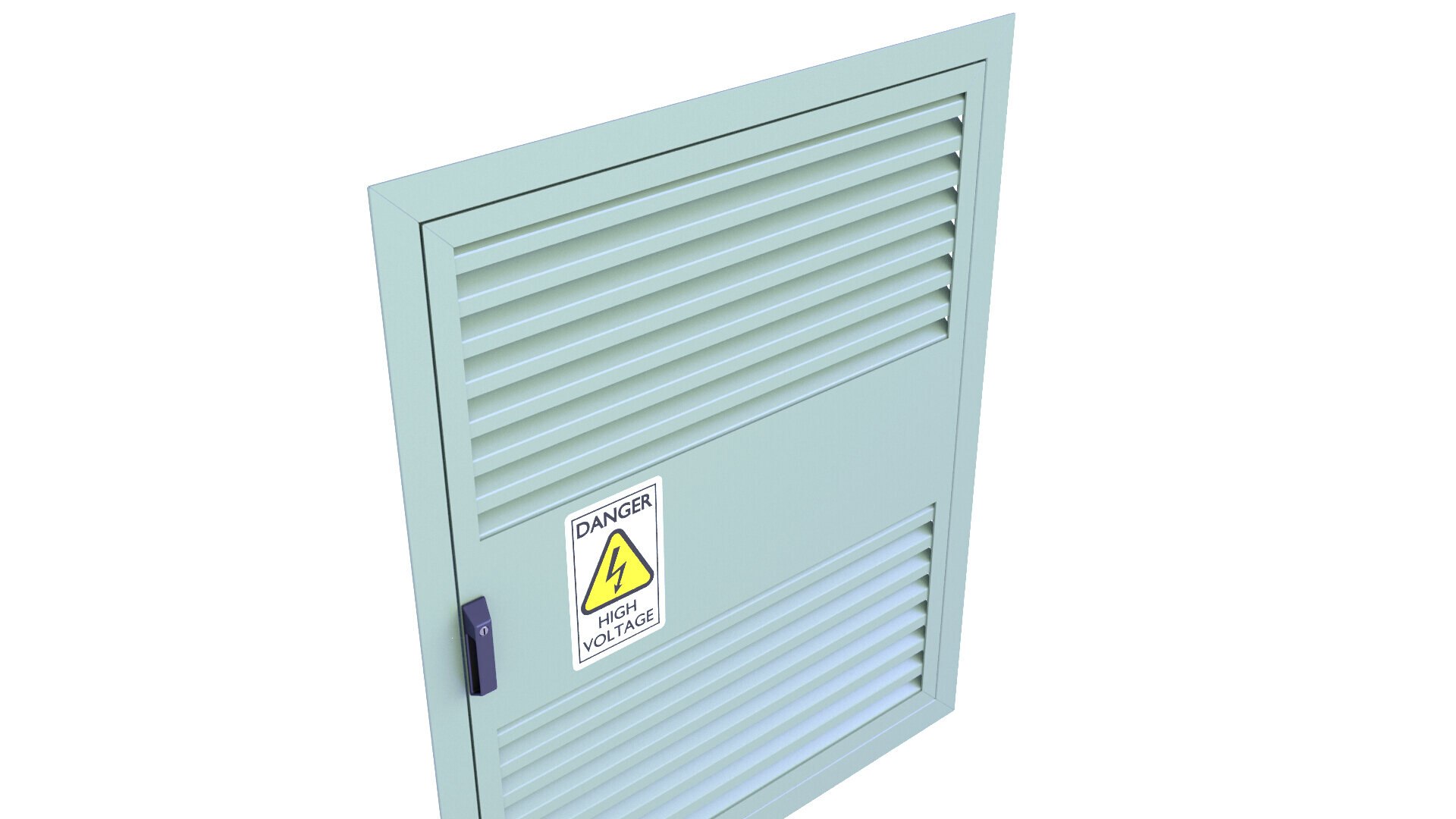 Industrial Substation Door 1 3D - TurboSquid 2096191