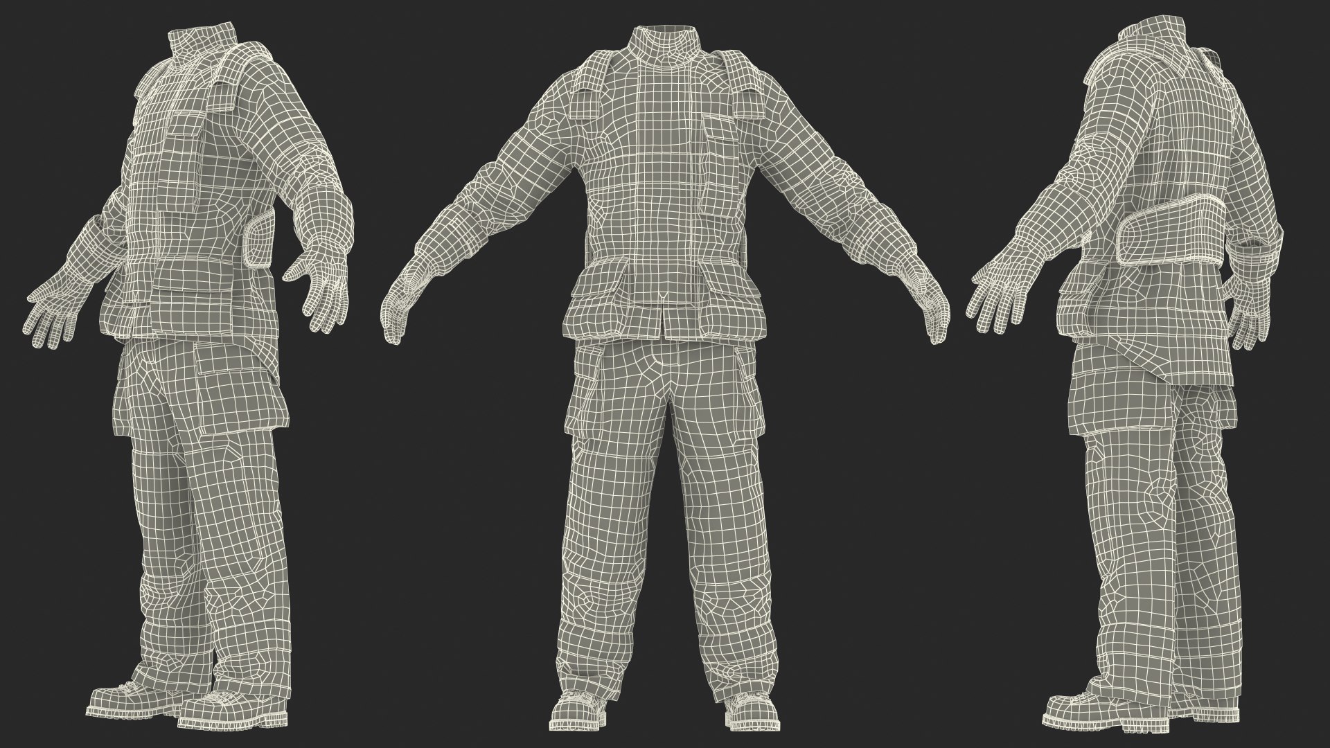 3D firefighting suit model - TurboSquid 1684873
