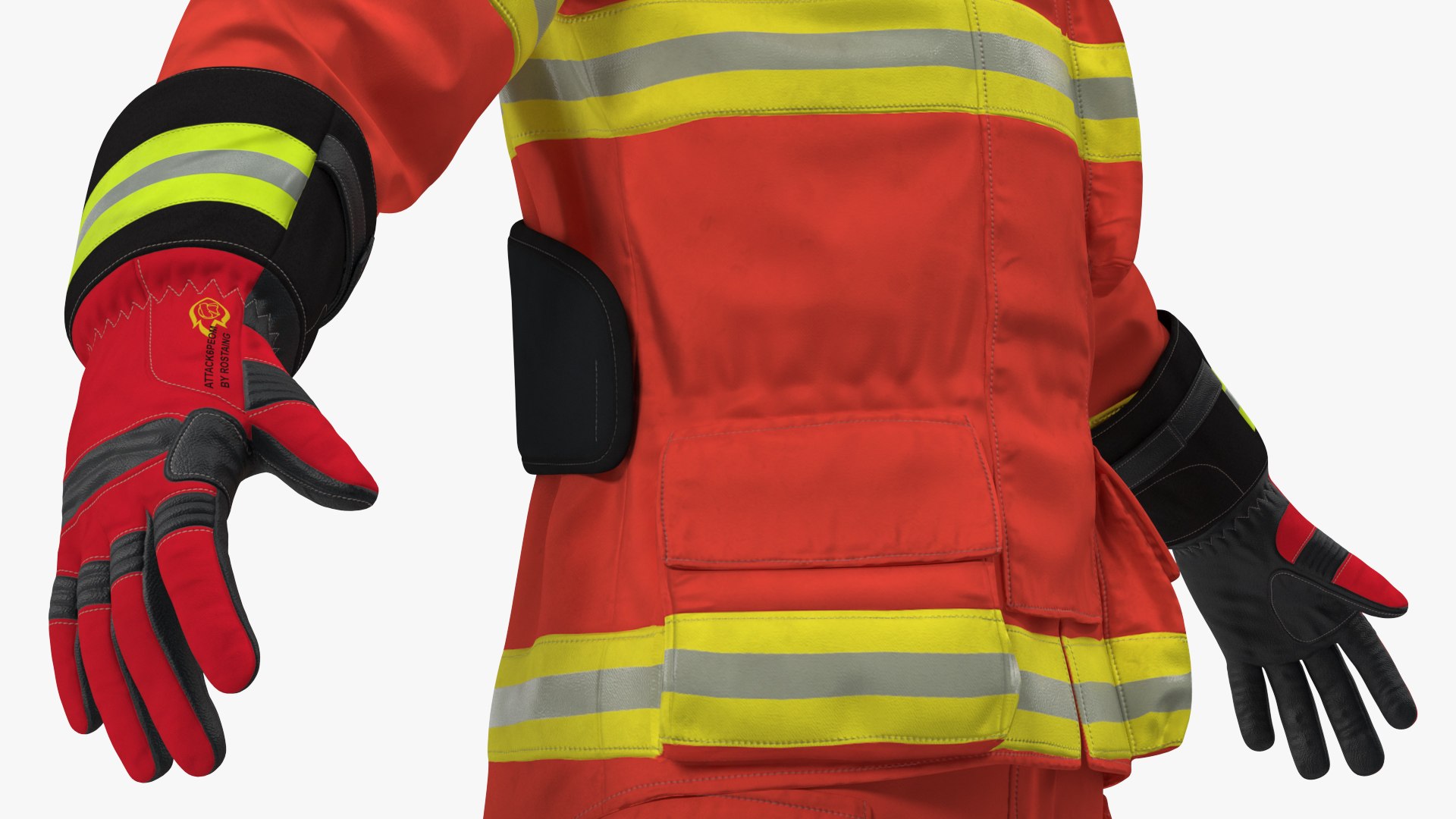 3D firefighting suit model - TurboSquid 1684873