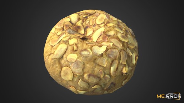 3D Game Ready Almond Bread model - TurboSquid 2014556