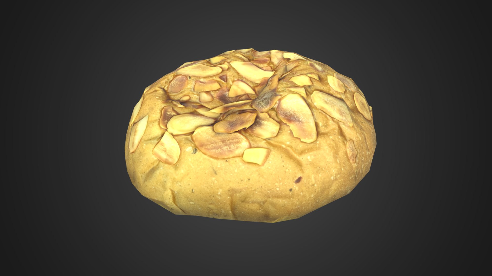 3D Game Ready Almond Bread model - TurboSquid 2014556