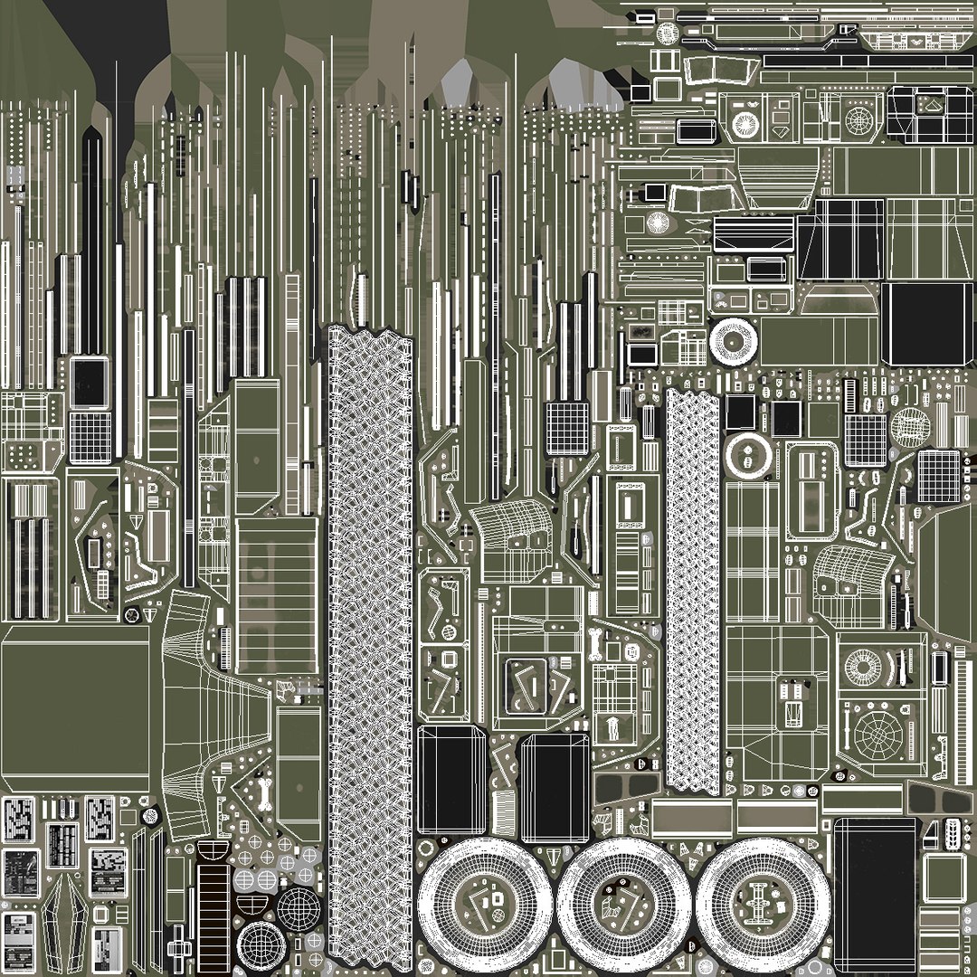 3D Military Transporter Oshkosh Global HET A1 Rigged - TurboSquid 1998229