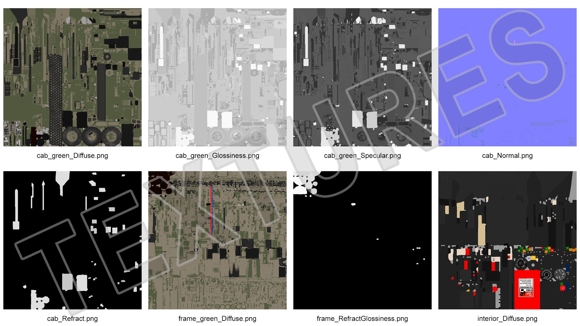 3D Military Transporter Oshkosh Global HET A1 Rigged - TurboSquid 1998229