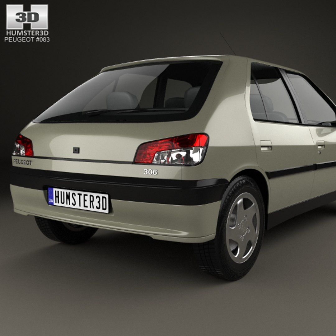 Peugeot 306 1993 Model - TurboSquid 1190200