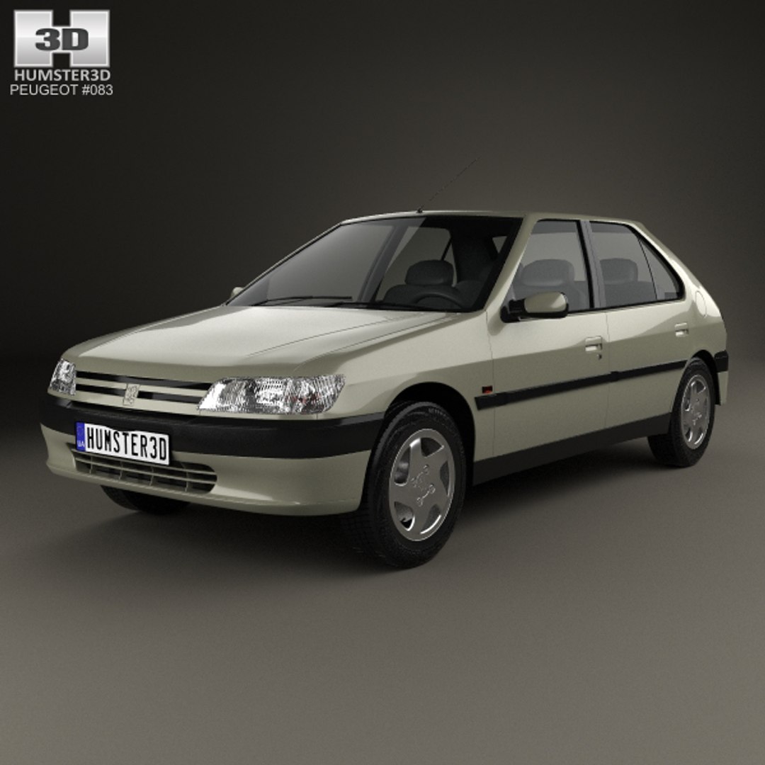 Peugeot 306 1993 Model - TurboSquid 1190200
