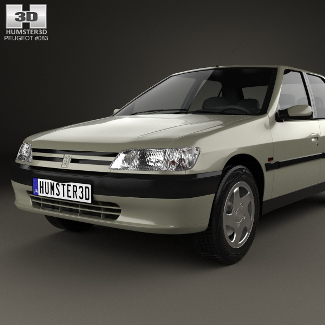 Peugeot 306 1993 Model - TurboSquid 1190200