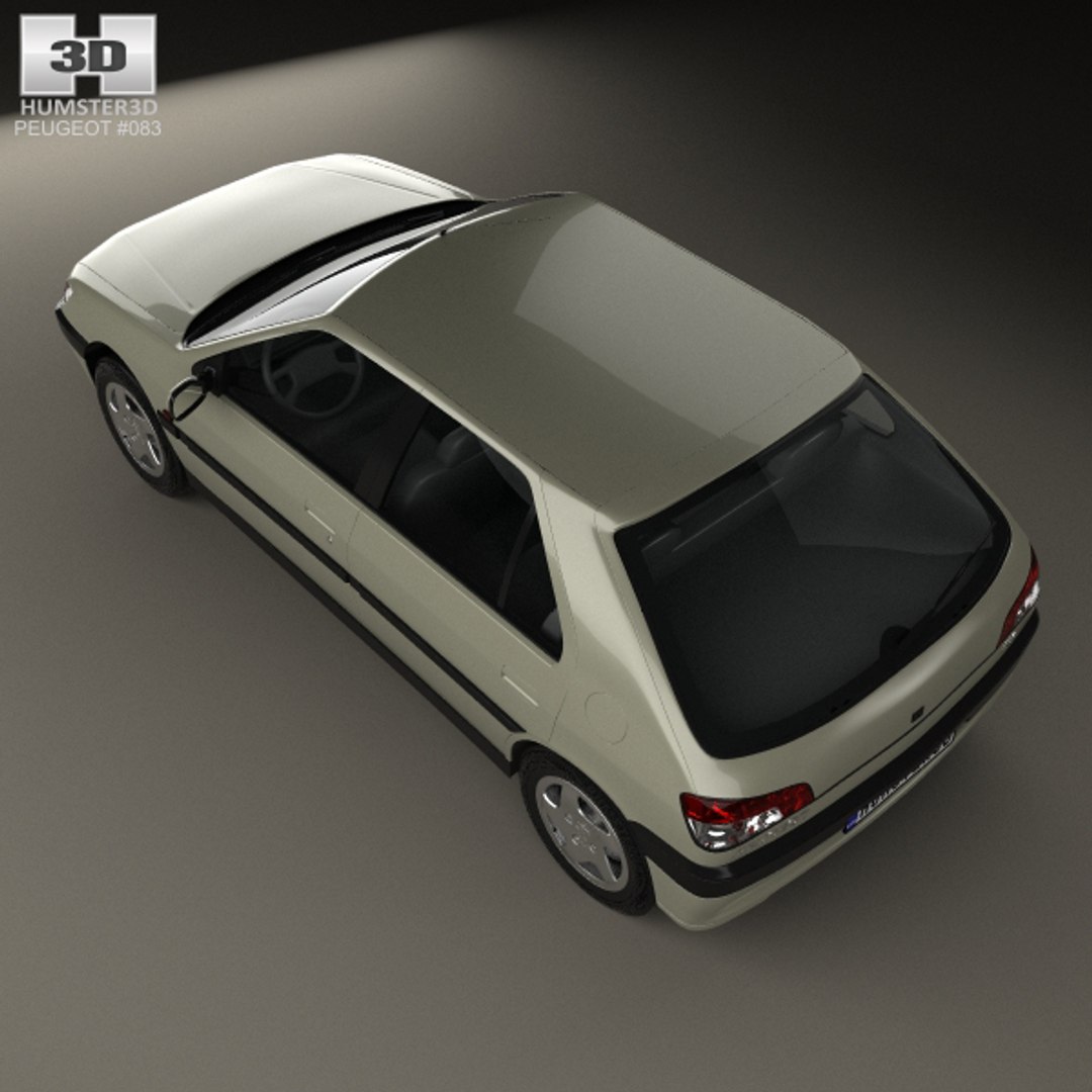 Peugeot 306 1993 Model - TurboSquid 1190200