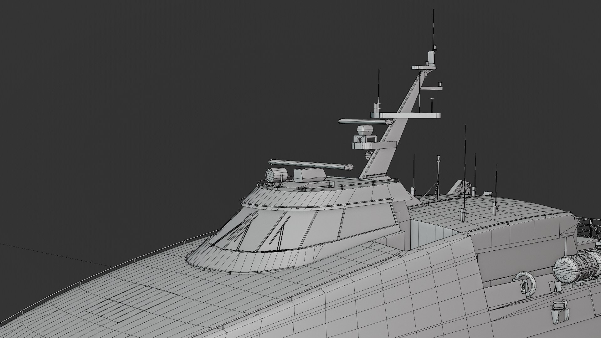 Highseed Passenger Craft 3D model - TurboSquid 2175095