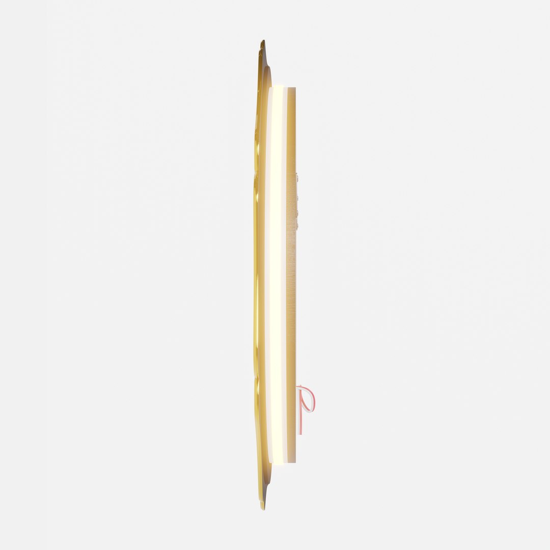 Gerber Art LED Bathroom Mirror 3D Model - TurboSquid 2334535