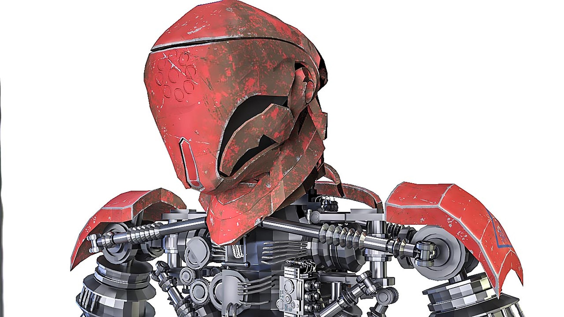 Robot Man 3D - TurboSquid 1596730