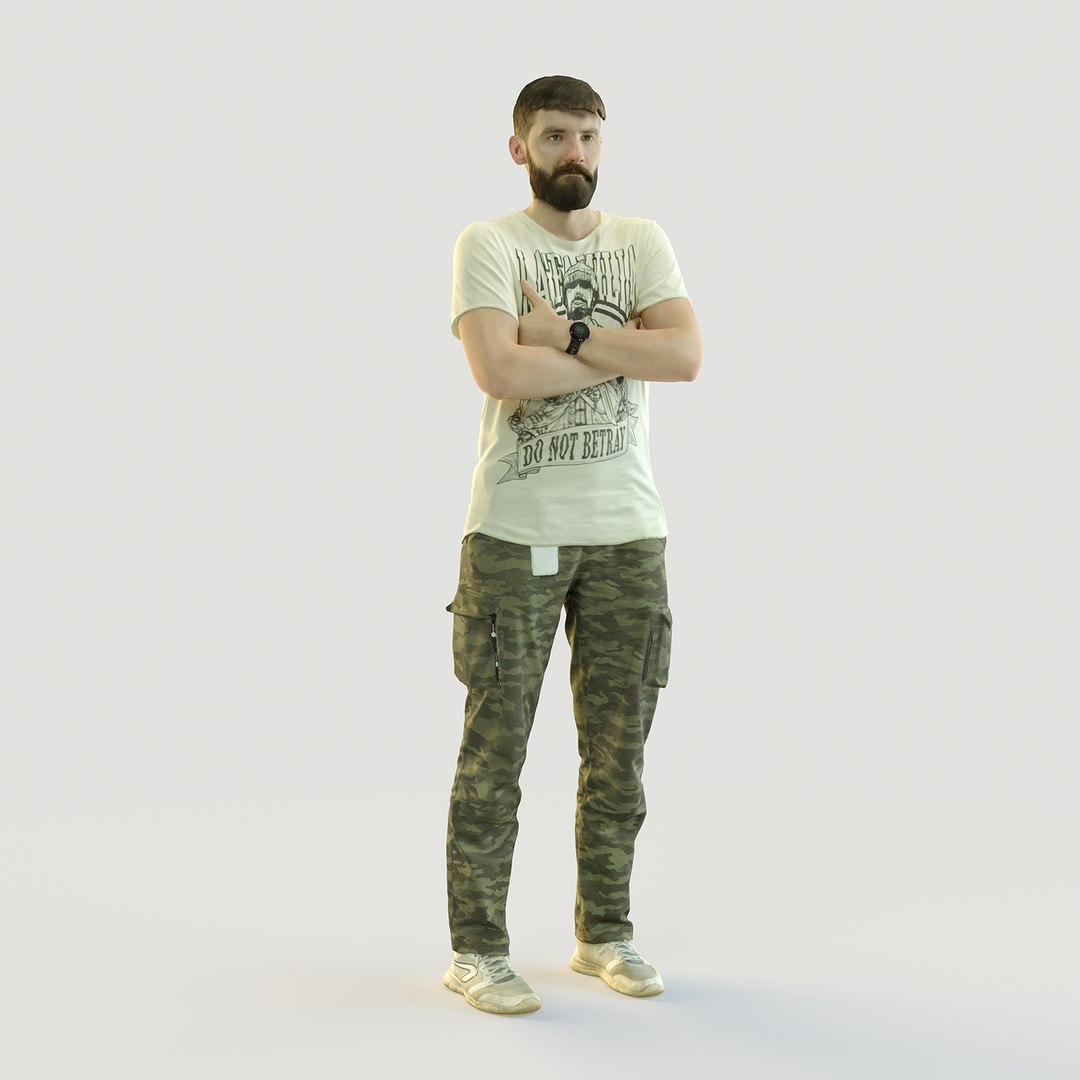 Scan Man 14 Model - TurboSquid 1549695