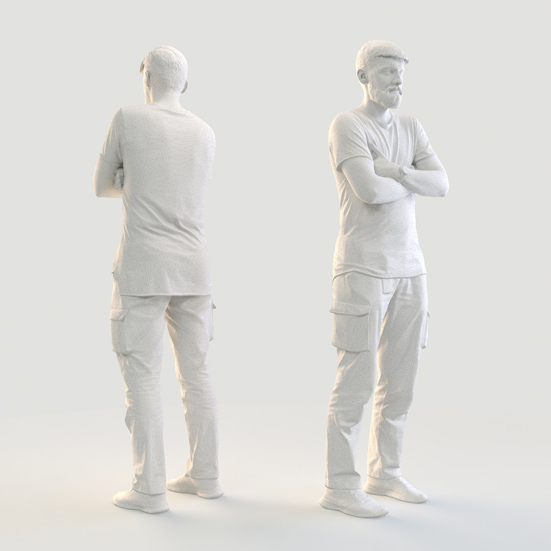 Scan Man 14 Model - TurboSquid 1549695