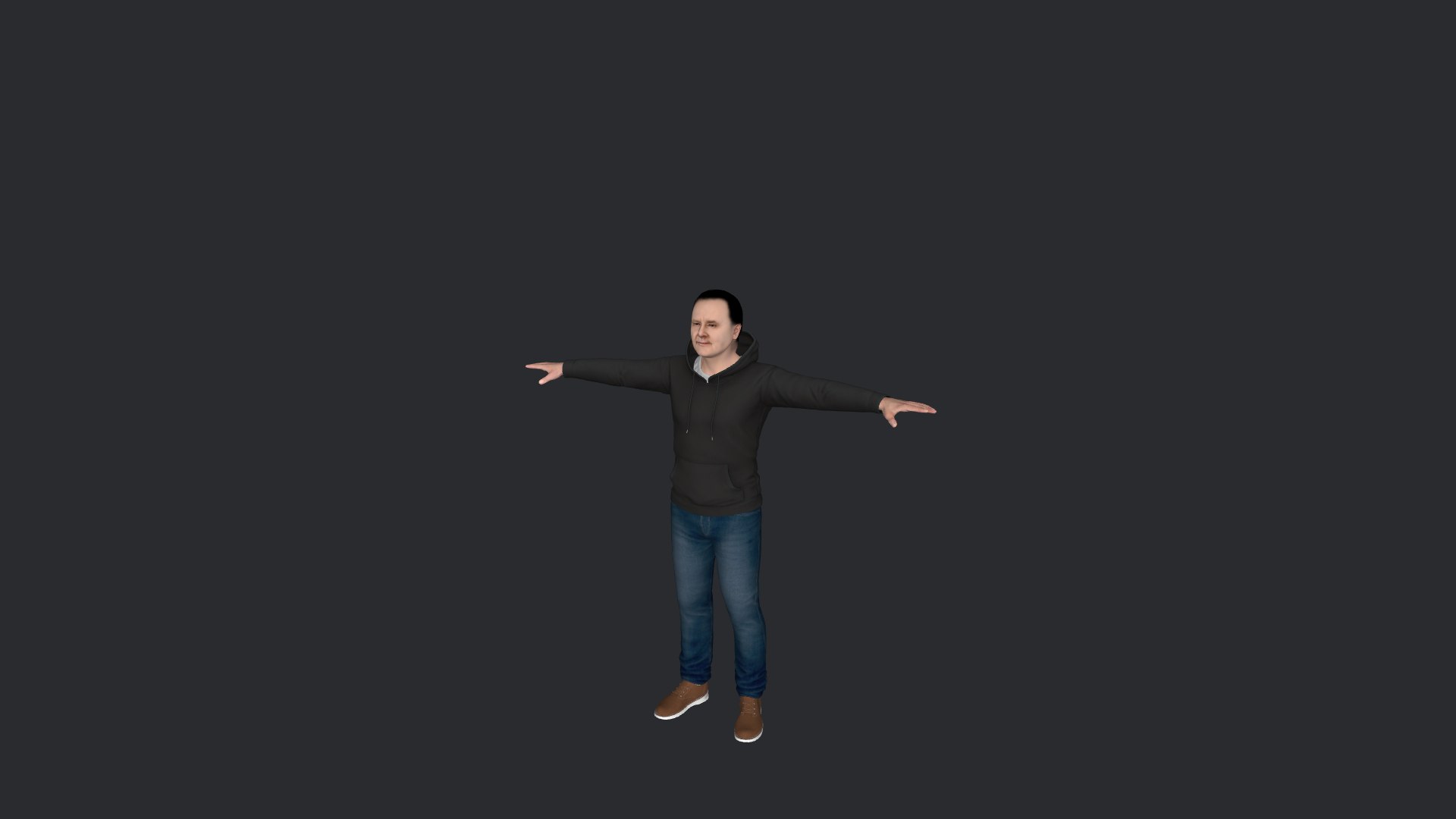 3D Anthony Albanese Hyper Realistic Full Body Fully Rigged 3D Character - TurboSquid 2285514