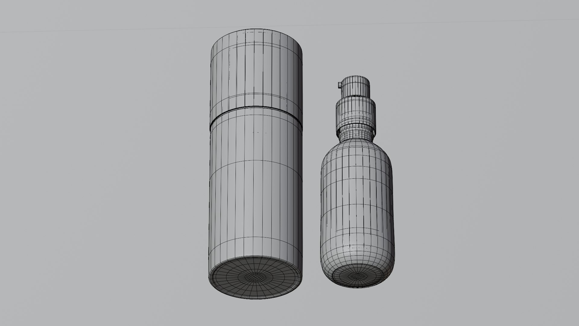 3D Pump Bottle And Paper Tube - TurboSquid 2273501