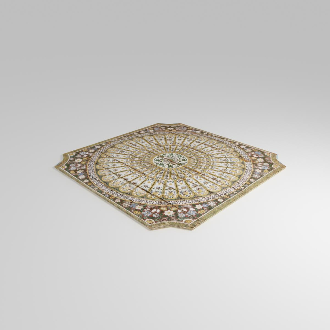 Free Gen Persian Carpet 3d Model