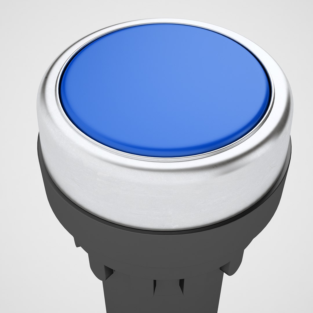 3D industrial button - TurboSquid 1298160