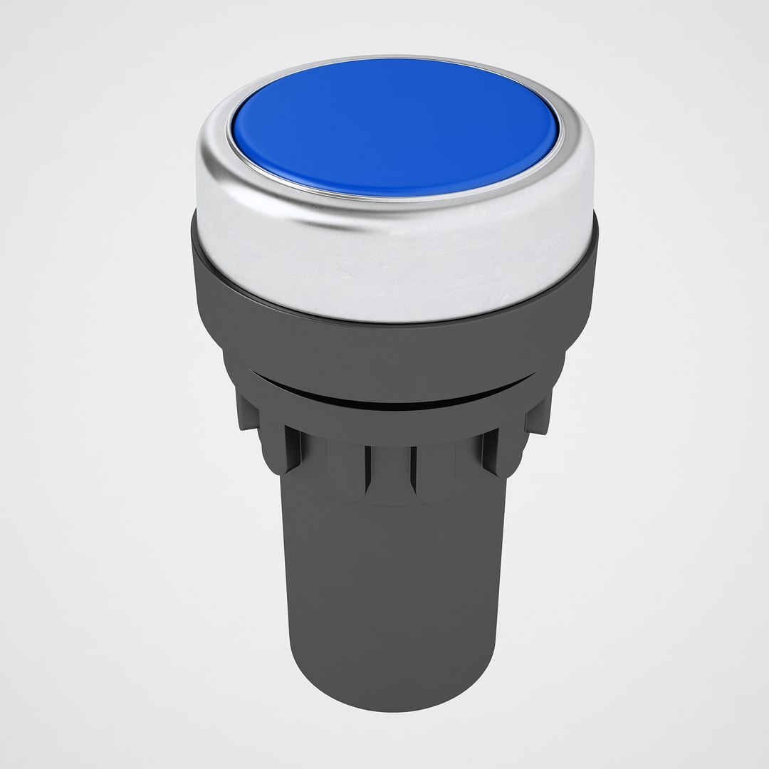 3D industrial button - TurboSquid 1298160