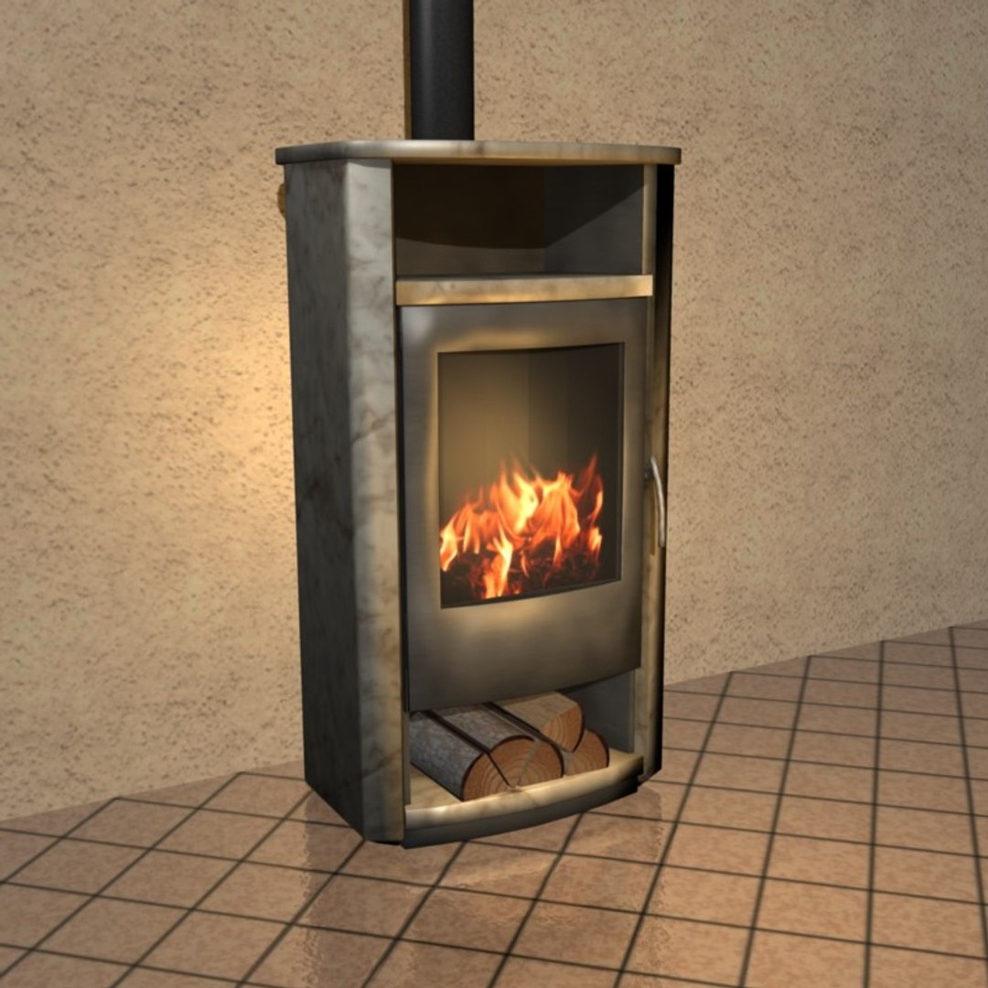 3d stove model