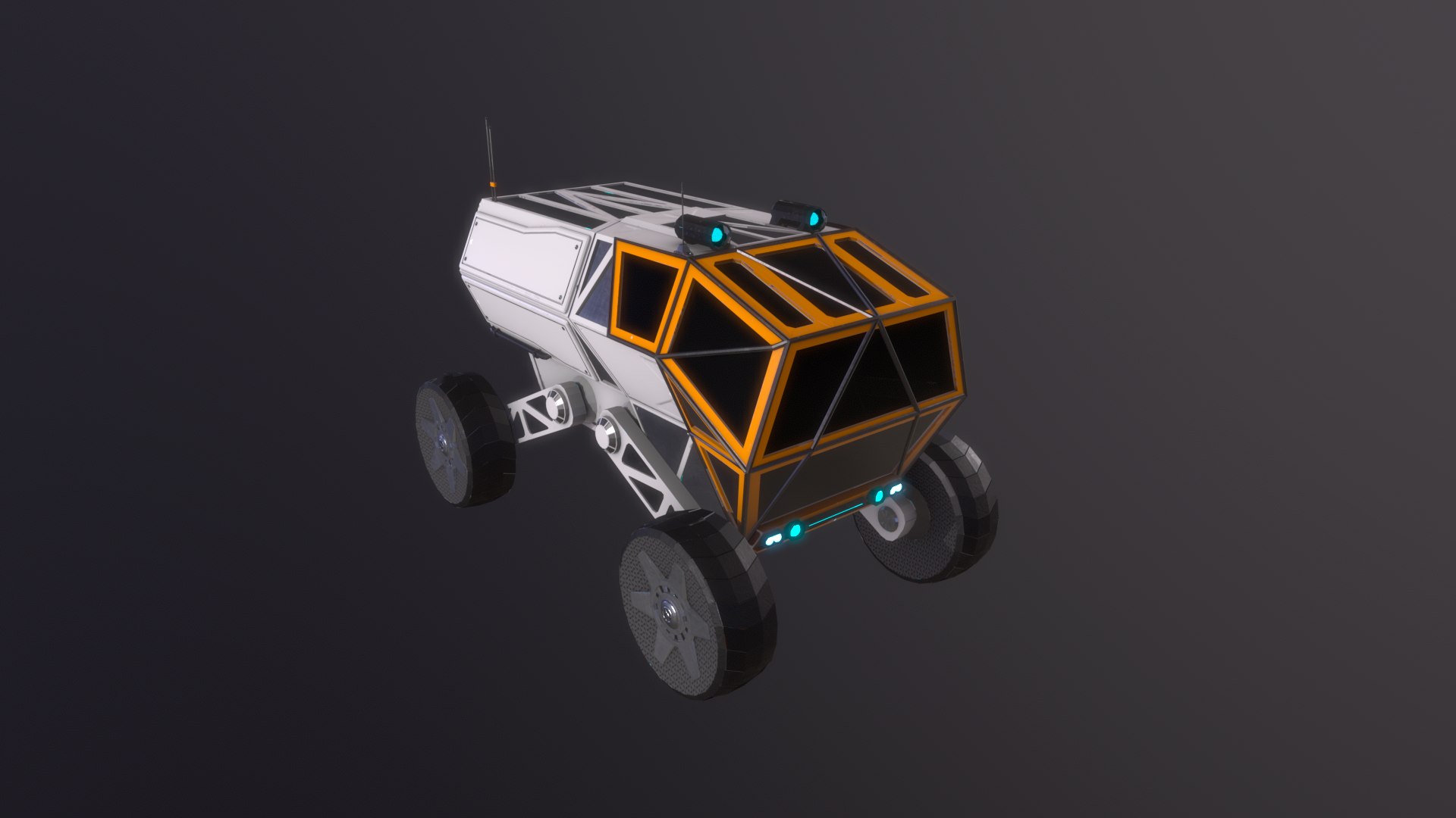 Planetary Rover Scarab 3D - TurboSquid 1940032