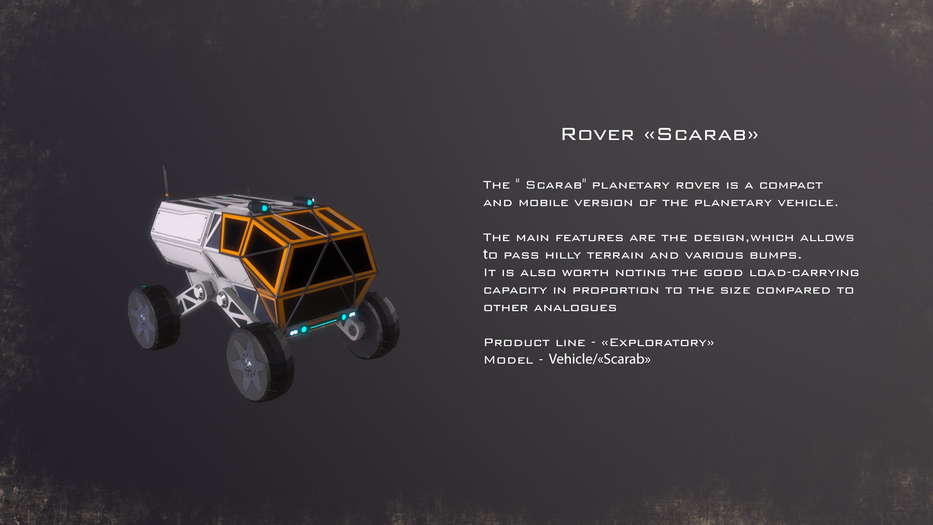 Planetary Rover Scarab 3D - TurboSquid 1940032